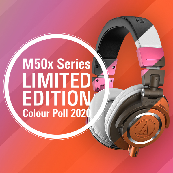 M50x限量版颜色投票：你来定 | Audio-Technica - 铁三角